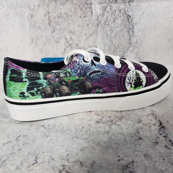 Monster Jam | Shoes | New Monster Jam Truck Grave Digger Halloween Shoe ...